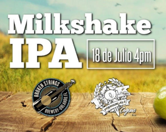 Milkshake IPA from FOK Brewing Co & Broken Strings Brewery - Puerto ...