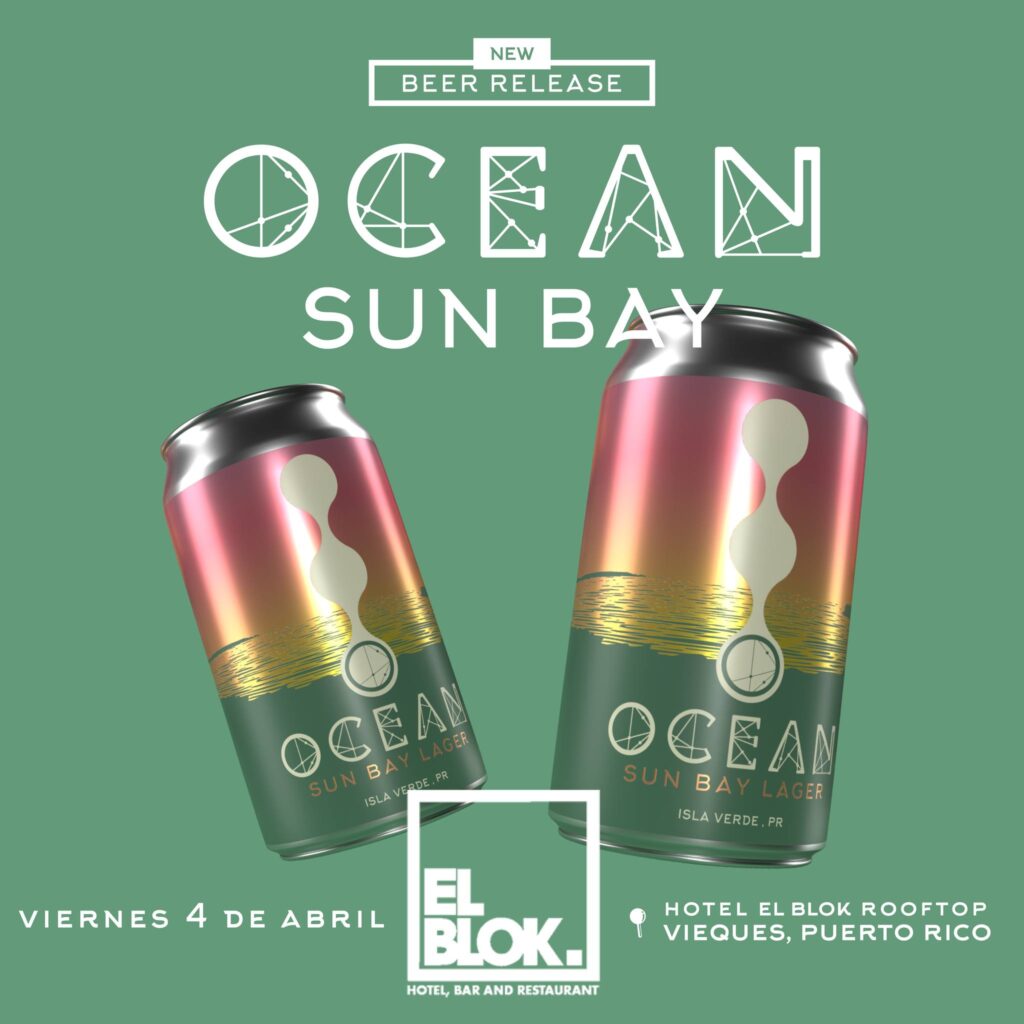 Sun Bay Lager, New From Ocean Lab Brewing Co. - Puerto Rico Beer Guide