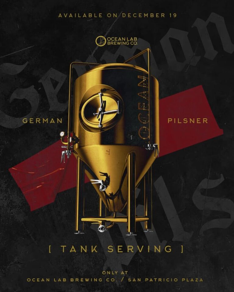 Exclusive Release: Ocean Lab Brewing Co. German Pilsner - Puerto Rico ...